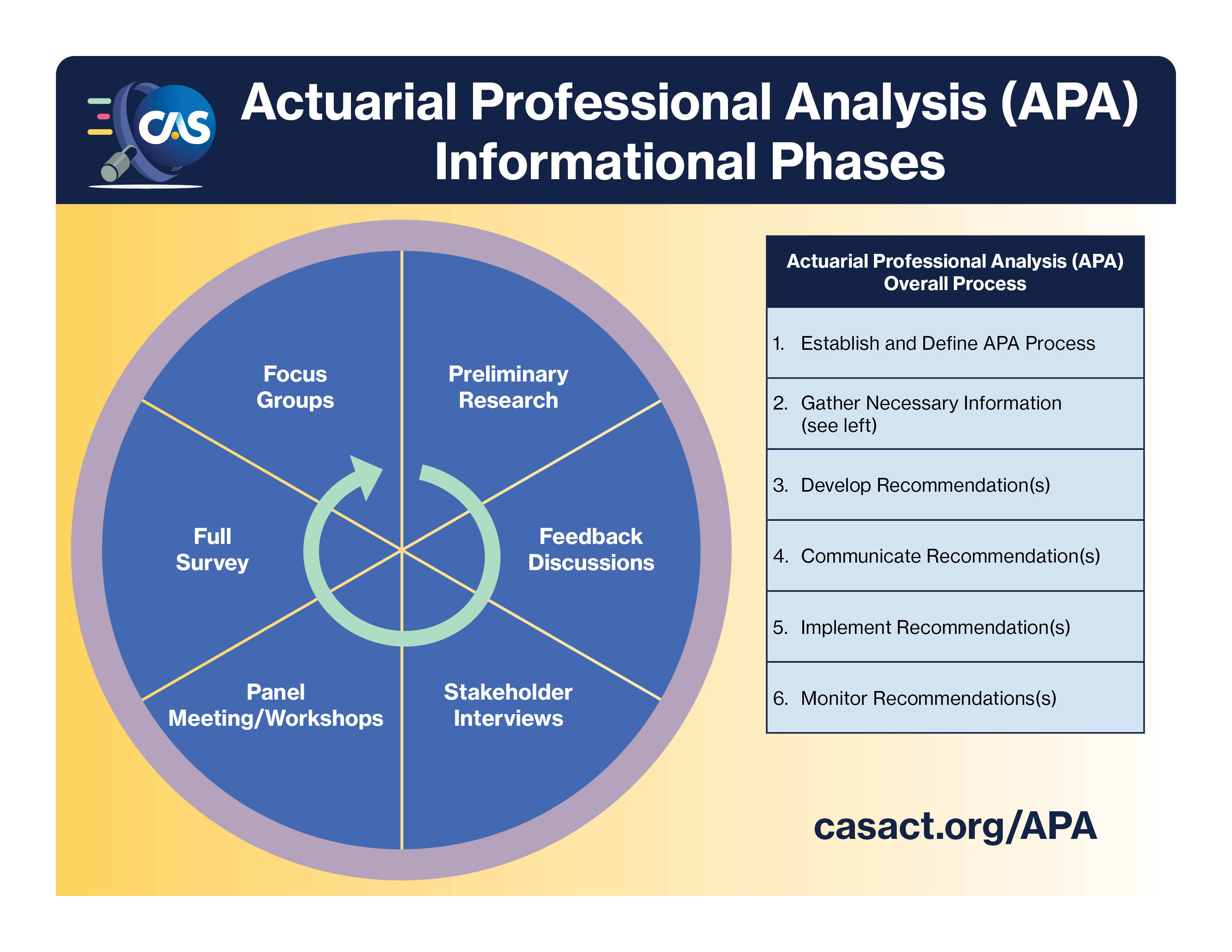 Actuarial Professional Analysis (APA) | Casualty Actuarial Society