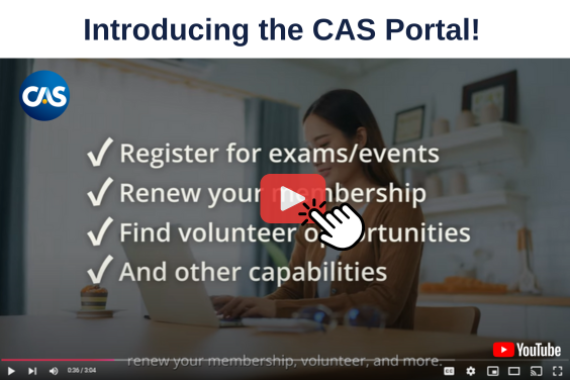 Portail CAS | Casualty Actuarial Society