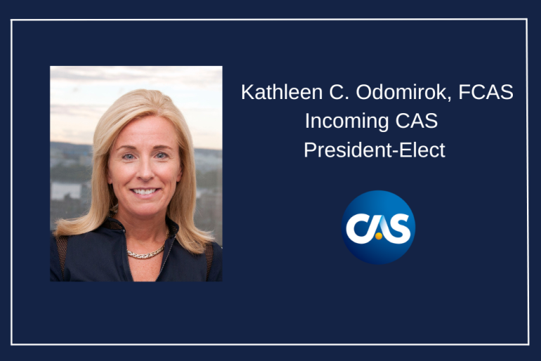 Casualty Actuarial Society Names Kathleen C. Odomirok as President ...